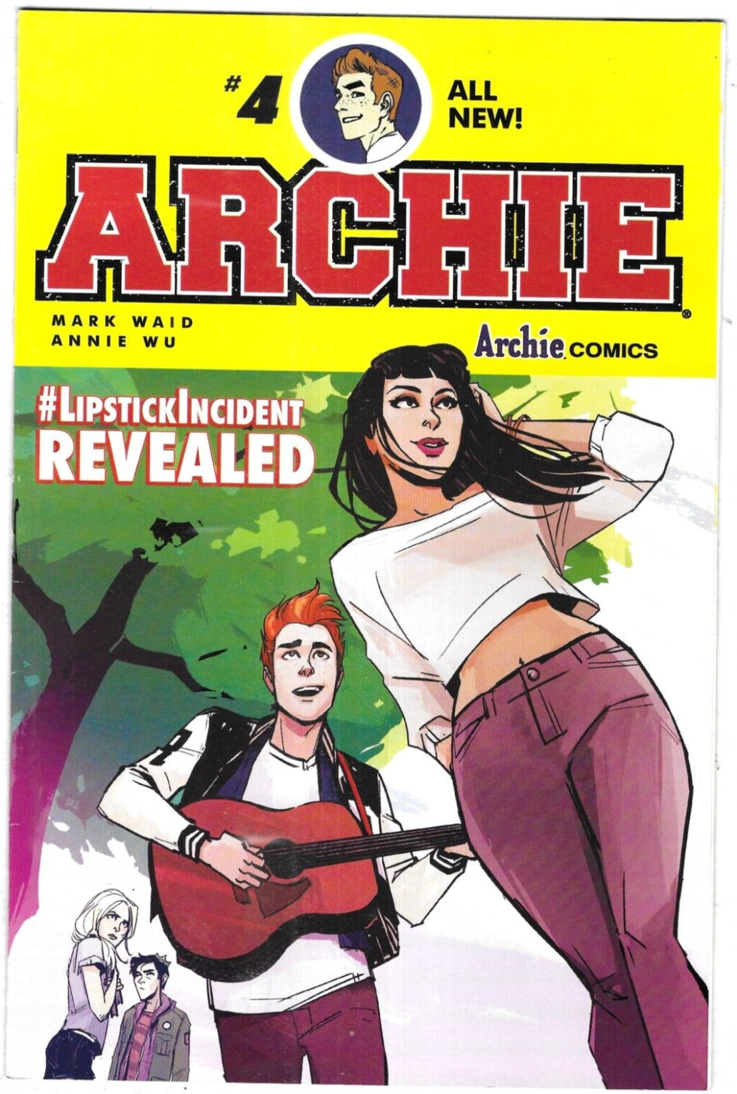 Archie Comic 4 First Print Cover A Annie Wu 2015 Mark Waid Jack Morelli ...
