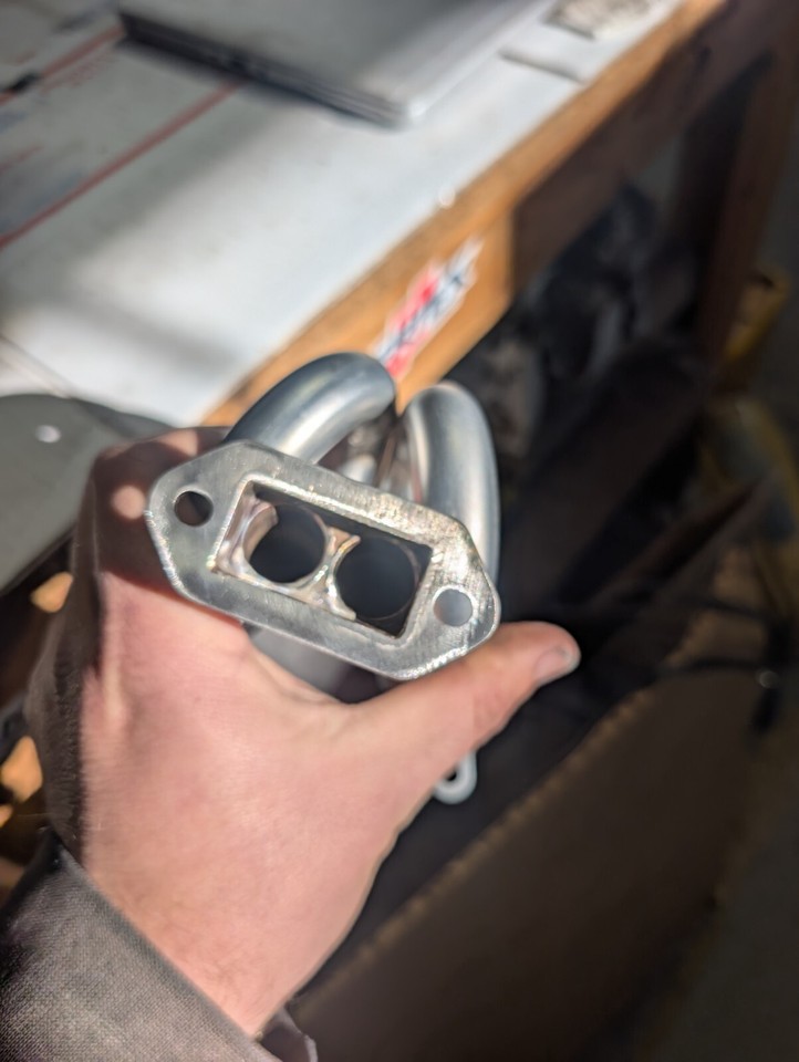 Husqvarna 372xp ram horn extreme dual port muffler mod pipe 365 372 XP ...