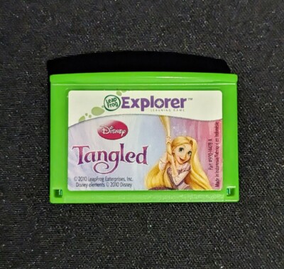 TANGLED LeapFrog Leapster / LeapPad Explorer DISNEY Game Cartridge ...