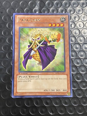 YuGiOh! - Papa-Corn ABYR-EN097 Rare 1st Edition Near Mint Abyss Rising ...