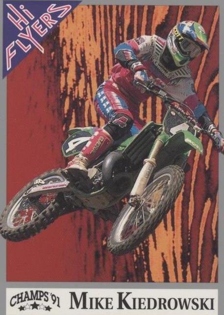 1991 Champs Hi Flyers AMA Motocross - Mike Kiedrowski #8 for sale ...