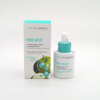Clarins My Clarins PURE-RESET Resurfacing Blemish Serum 1oz / 30ml *NEW ...