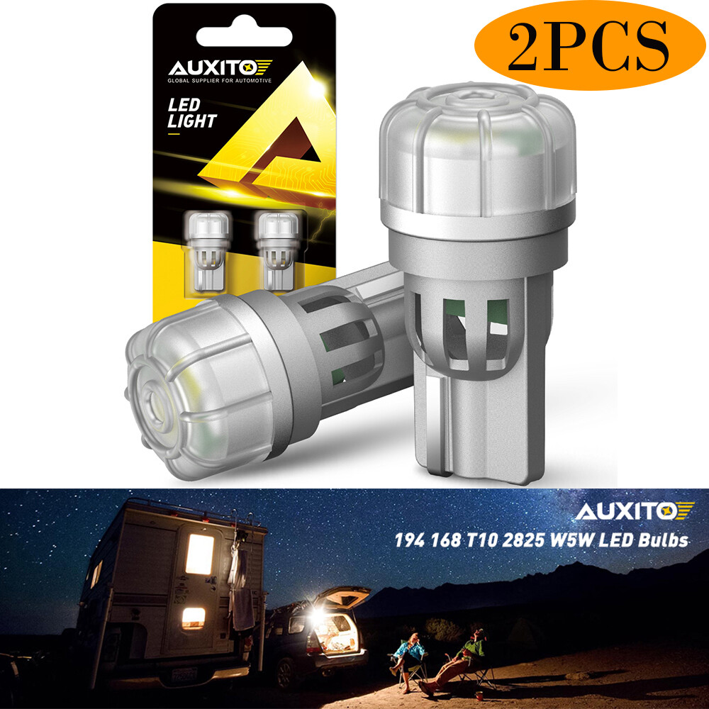 2PCS T10 Car Bulb LED Canbus SMD Xenon White Wedge W5W Side Light Bulbs ...