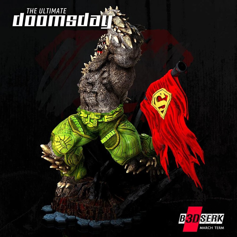 DOOMSDAY Statue DC Superman Justice League Resin Model Kit B3DSERK | eBay