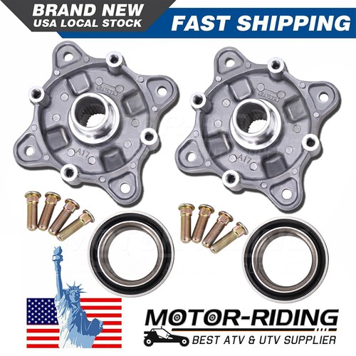 Front And Rear Wheel Hubs & Bearings & Studs Kits for Polaris RZR 800 ...