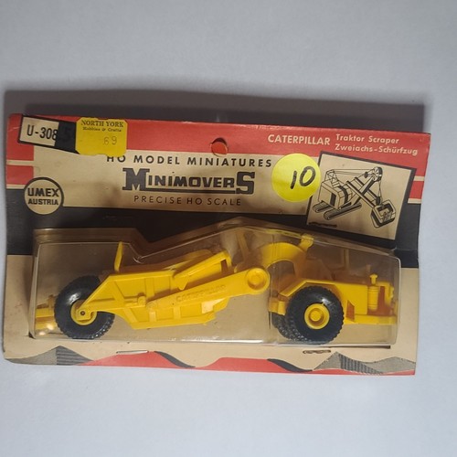 UMEX Mini Movers Caterpillar Tractor Scraper U-308 | eBay