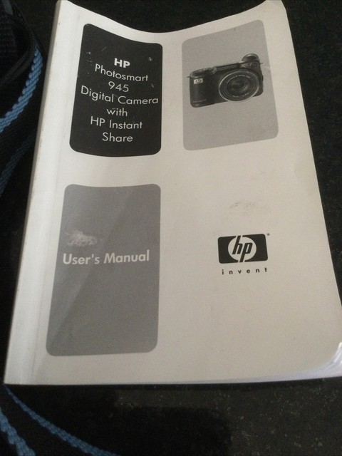 HP PhotoSmart 945 5.3MP Digital Camera - Black for sale online | eBay