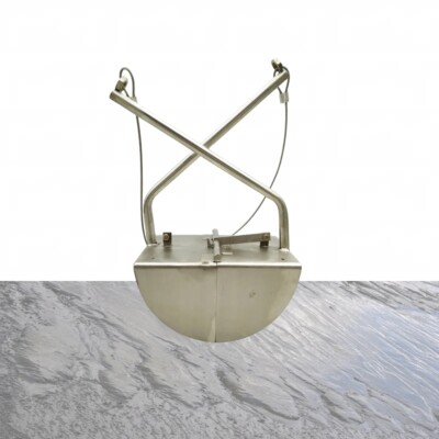 Stainless Steel Grab Type Bucket Mud Sampler 3L Lake Bottom Sludge ...