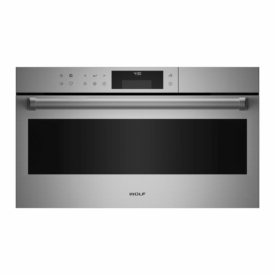 Wolf E Series Professional Wall Oven Cooker & Steam Oven set Appliance ...