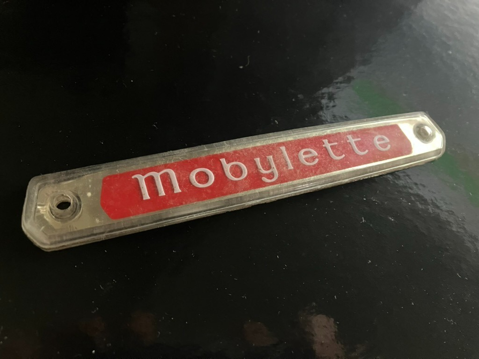 Austin Anglia Viva original metal script car badge chrome - various ...