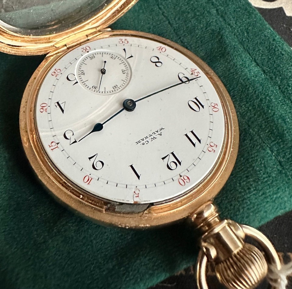 WALTHAM 1872 MODEL 14k ROSE GOLD 16j All original and mint | eBay