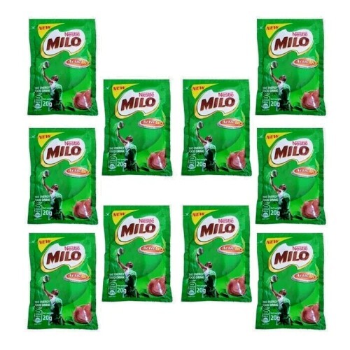 Nestle Milo Hot Chocolate Sachets 20g x 20 Nigerian Powder Drink Same ...