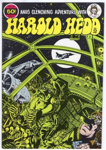 Harold Hedd #2 1973 1st Printing Rand Holmes Underground Comic Comix | eBay