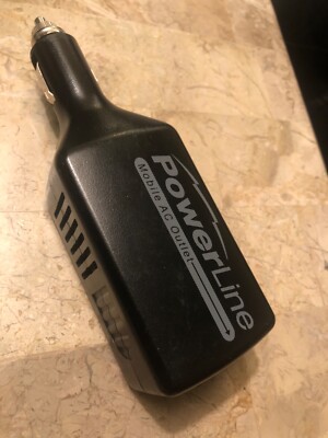 Powerline Mobile AC Outlet Inverter Car Adapter 75 Watts Peak TESTED | eBay