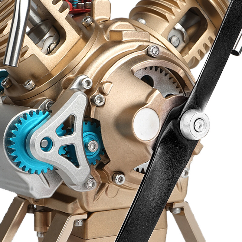 Twin-cylinder V2 Engine Model Engine Model V2 Twin-cylinder Assembled ...