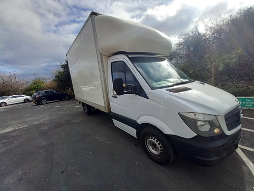 Mersedes benz Sprinter LUTON BOX VAN 178K MILES WARRANTED 11 MONTHS MOT ...