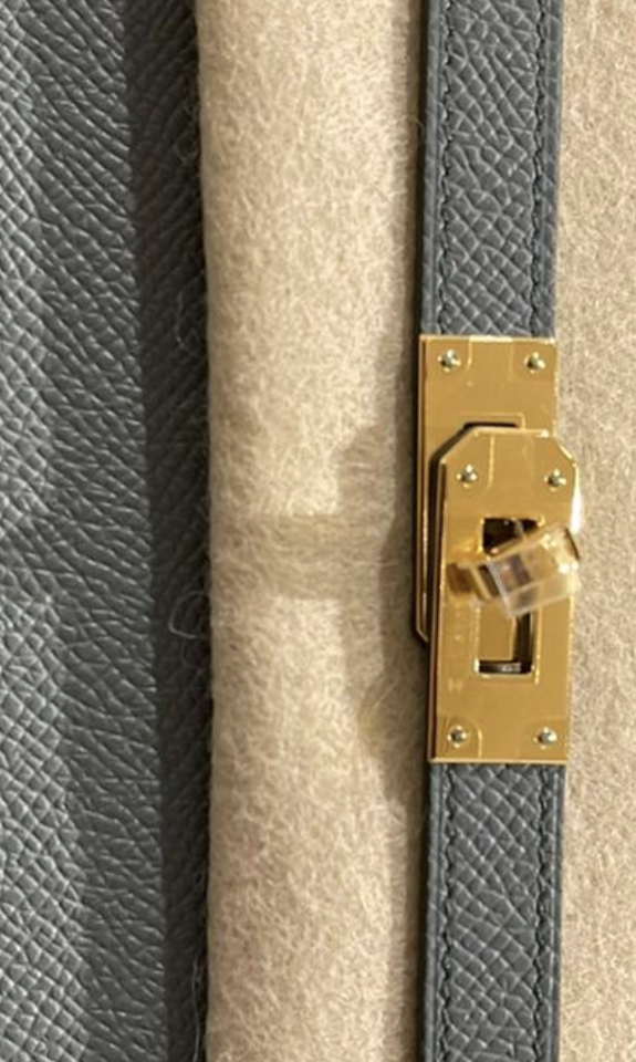 HERMÈS Kelly To Go Pochette Tasche Long Purse Geldbörse Handbag Clutch ...
