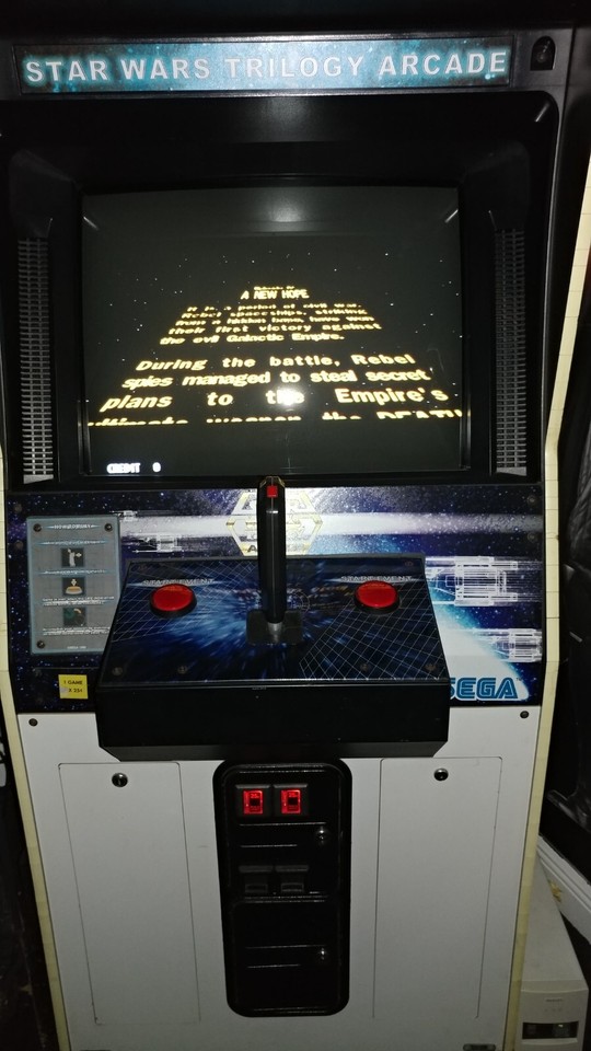 STAR WARS TRILOGY ARCADE MACHINE | eBay