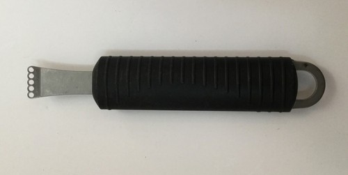 Rowoco Citrus Lemon Zester Stainless w Black Handle Barware Inox Italy ...