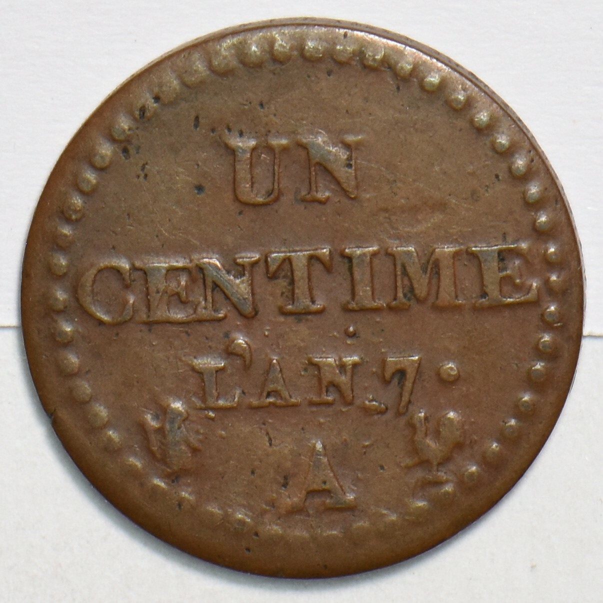 France 1798 ~99 Centime L'AN-7 491469 combine shipping | eBay