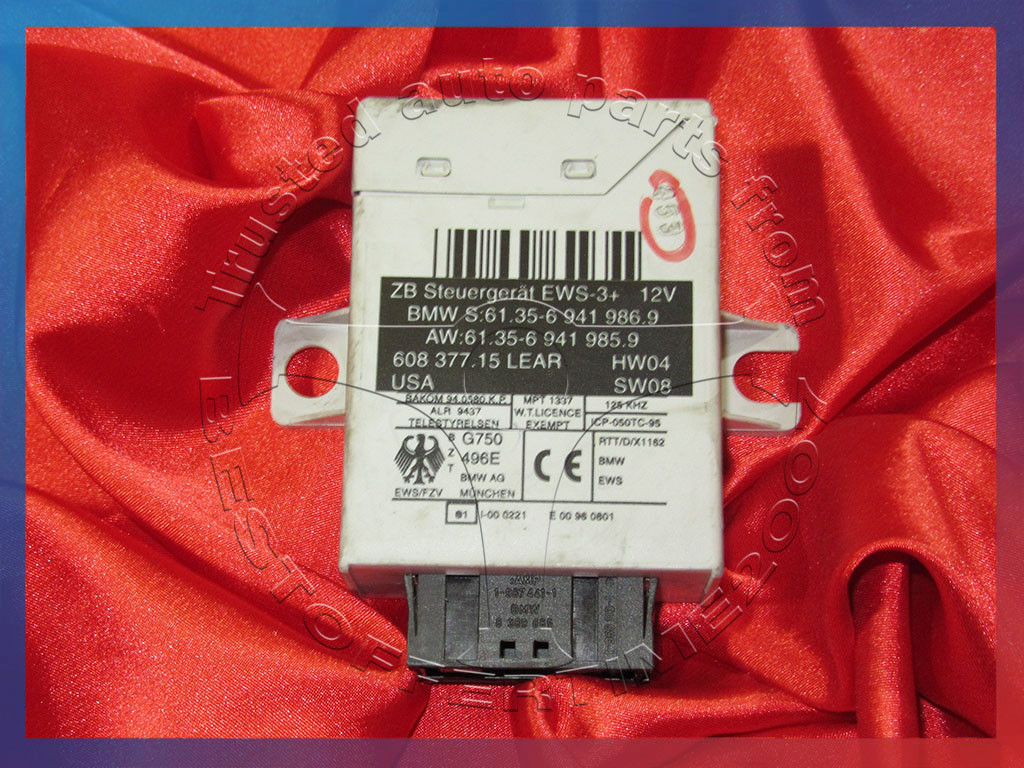 BMW E53 X5'es 3.0d M57N DIESEL ENGINE ECU SET CONTROL UNIT DDE EWS3 ...