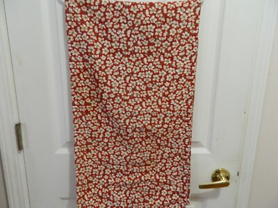 L-22 COLORFUL RED, WHITE & GREEN FLORAL 15 X 56 INCH TABLE RUNNER | eBay