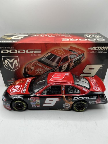 2001 Bill Elliott #9 Dodge Muhammad Ali 1/24 Action Nascar Diecast | eBay