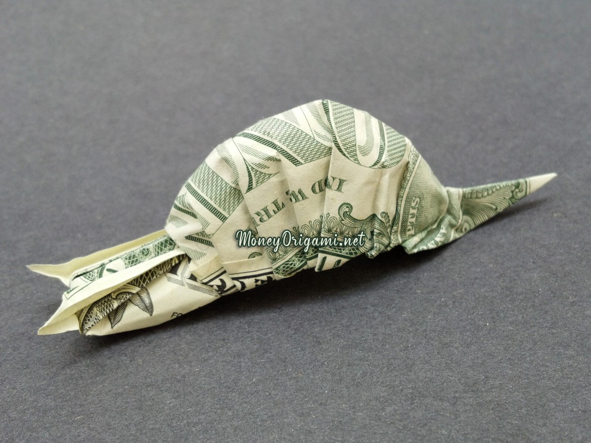 Origami Snail Origami A Snail Instructions Easy Origami Instructions