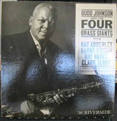Budd Johnson-The Four Brass Giants-Rare Orig. DG Jazz LP-Nat Adderley ...