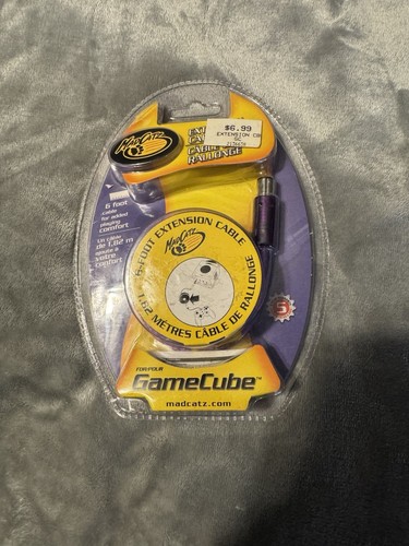 MadCatz GameCube 6ft Controller Extension Cable - Purple 728658556051| eBay