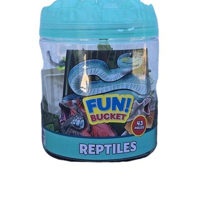 Fun Bucket Reptiles 42 Pieces NEW | eBay