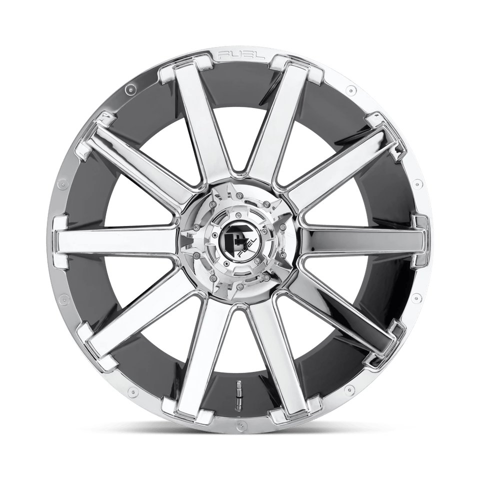 Fuel Contra D614 20x10 -18 Chrome Wheel Rim 8x170 (QTY 4) D61420001747 ...