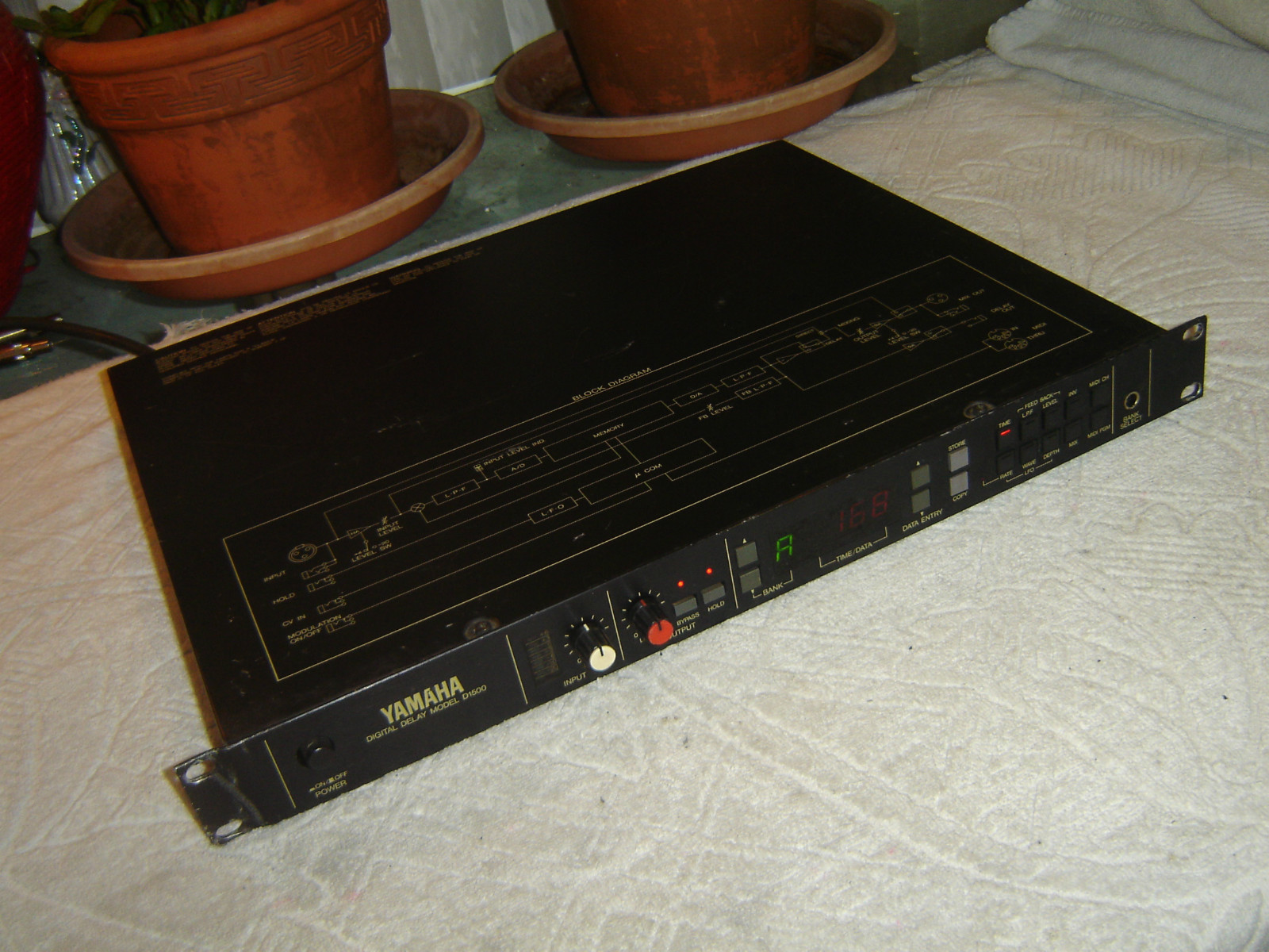 Yamaha D1500, Digital Delay, Vintage Rack | eBay