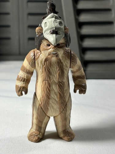 Vintage Kenner Star Wars Logray w/Headdress Ewok Action Figure LFL85 HK ...