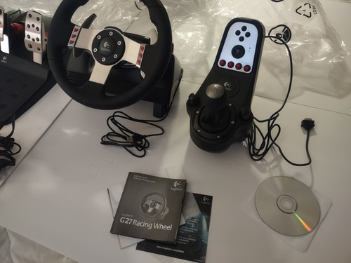 Logitech G27 Racing Wheel - Black for sale online | eBay