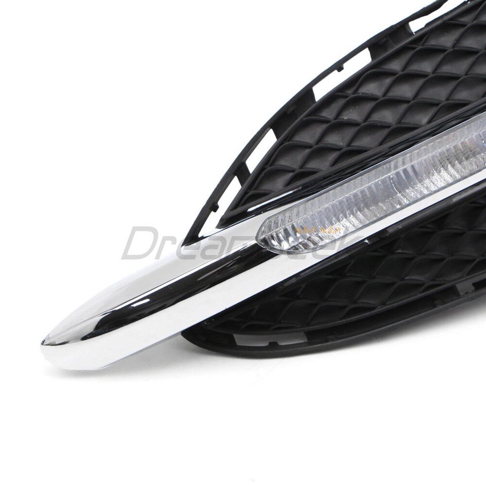 LED Day Running Light For Mercedes-Benz E-Class W212 14-16 Daylight DRL ...