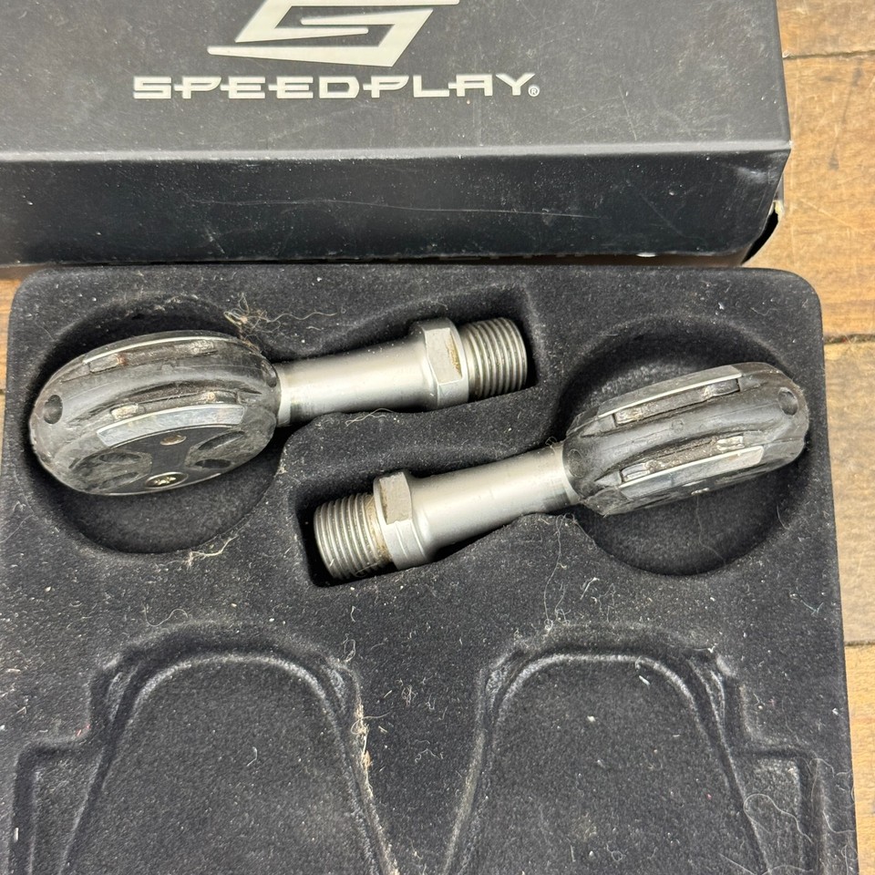 Vintage Speedplay Pedals Clipless 9/16 in Parts Black NO CLEATS | eBay