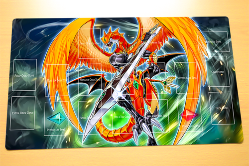 No.391 Trading Card Game TCG CCG Custom Playmat Dragunity Arma Leyvaten ...