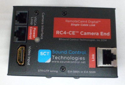 Sound Control Tech RC4-CE Camera End | eBay