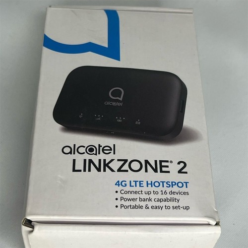 Alcatel Linkzone 2 4G LTE Hotspot Black Connects 16 Devices Portable | eBay