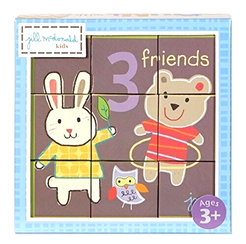 C.R. Gibson Count with Me Block Puzzle by Jill McDonald Kids | eBay