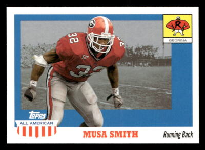 Musa Smith 2003 Topps All American Rookie Card #109 Georgia Bulldogs | eBay