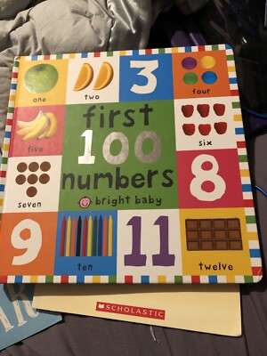 First 100 Numbers Board Book Freepost Bk81 | eBay Australia