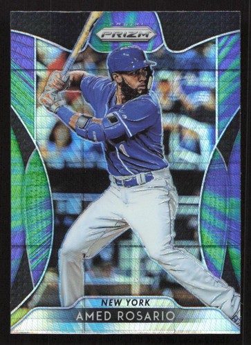 2019 Panini Prizm Amed Rosario Hyper Prizm Purple/Green #142 Card | eBay