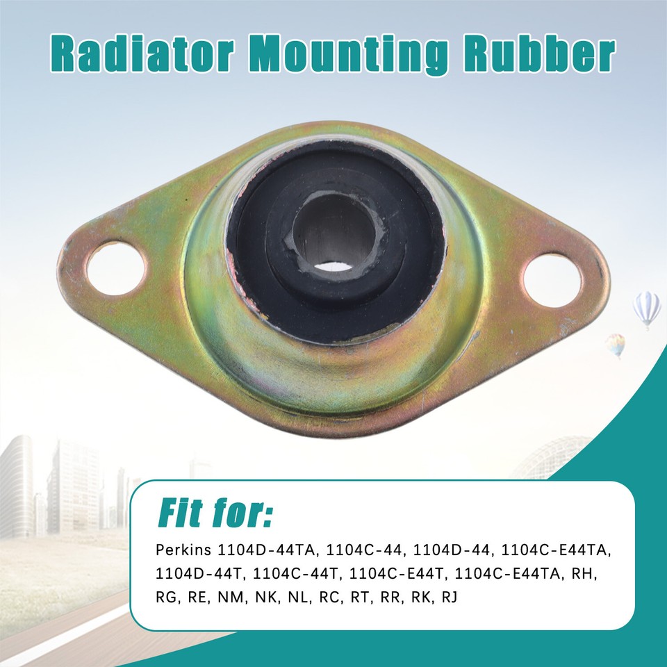 Aftermarket Rubber Radiator Mounting Support for Perkins 1104D-44 1104D ...