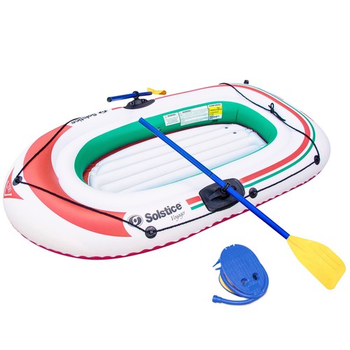 SOLSTICE Inflatable Fishing Boat Rafts 2 to 6 Person Options for Adults ...