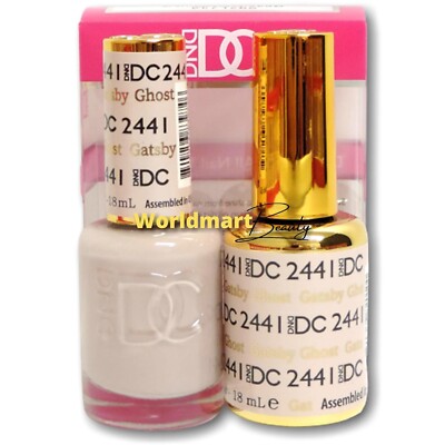 DND DC Gel Nail Polish 18ml-0.6fl.oz Gel Color Duo DC2441- Gatsby Ghost | eBay