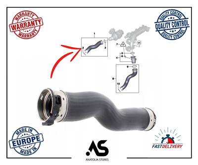 Intercooler Turbo Hose Pipe For Bmw 5 Series F07 F10 F11 520d 518d ...