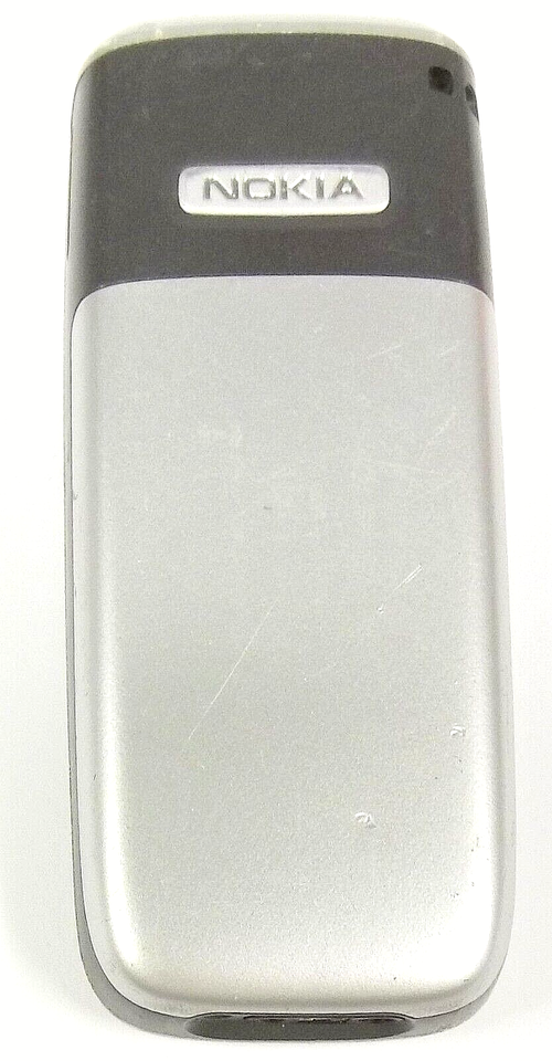 Nokia 2610 / 2610b - Silver and Black ( AT&T ) Cellular Candybar Phone ...