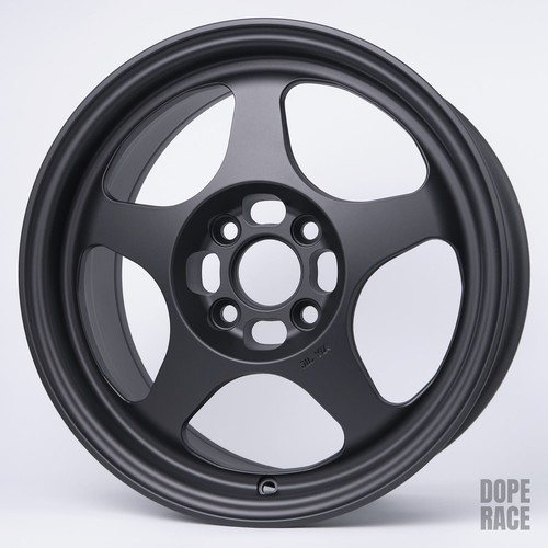 ROTA Wheels SLIP STREAM - 15X7, 40mm, 4X100, 67.1 Hub, SATIN BLACK | eBay